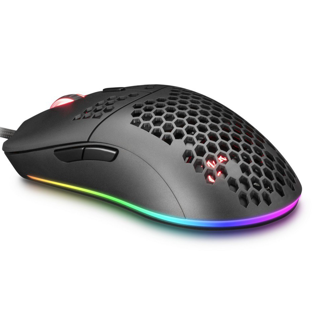 Mouse Marsgaming Black Ultralight Mmax Rgb | Rocket Hard