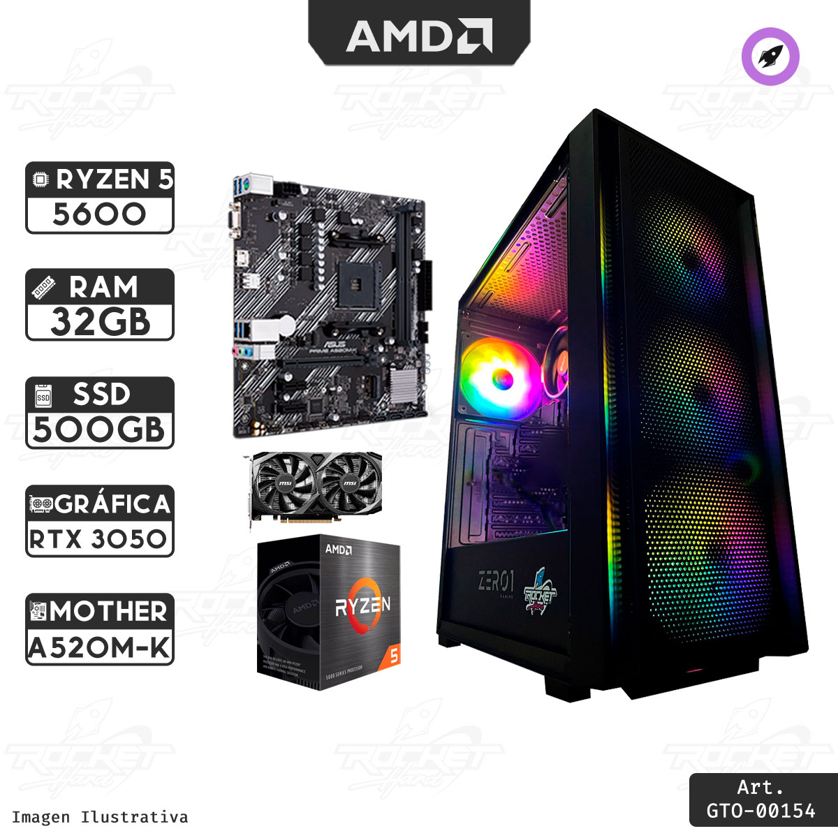 PC GARAGE | Categoría de productos | Rocket Hard
