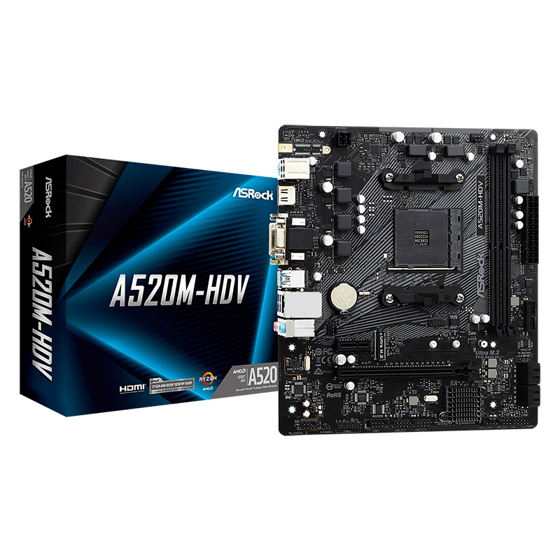 Mother A520m-hdv Asrock Am4 | HYPERGAMING