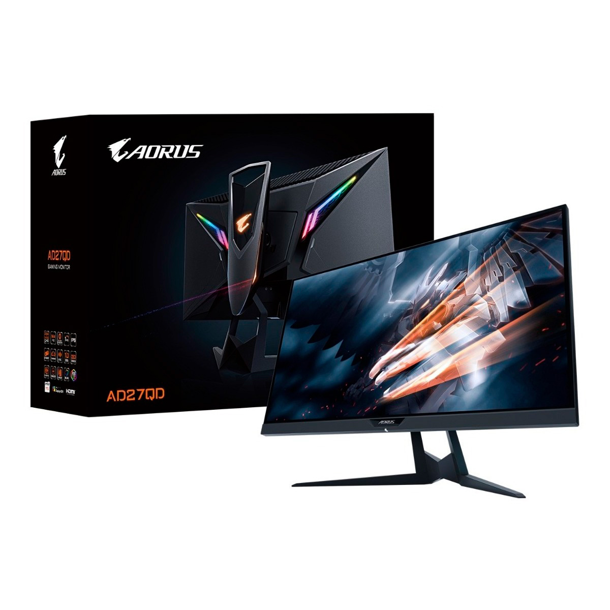 Monitor Ad27qd 144hz 27" Ip 2k Aorus | HyperGAMING