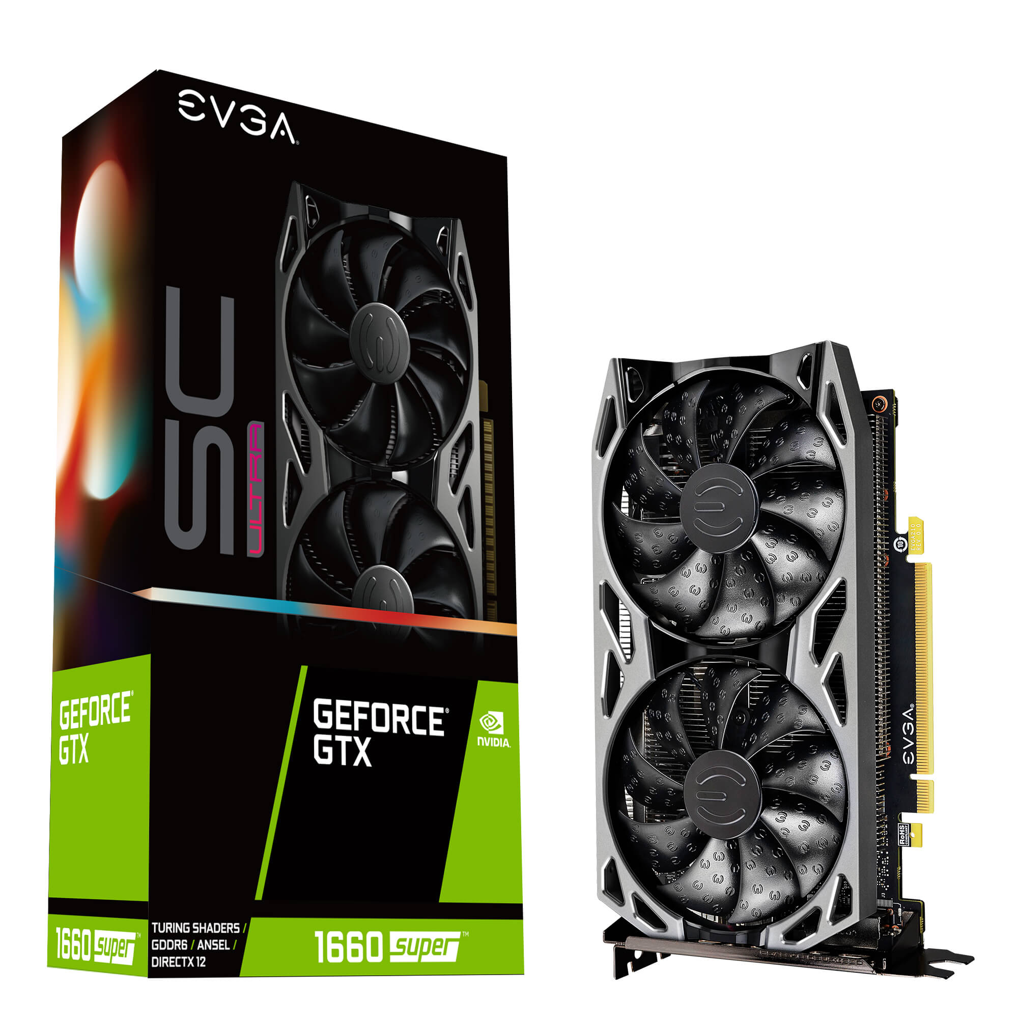 Placa De Video Gtx 1660 Super 6gb Gddr6 Sc Ultra Gaming Evga | HYPERGAMING