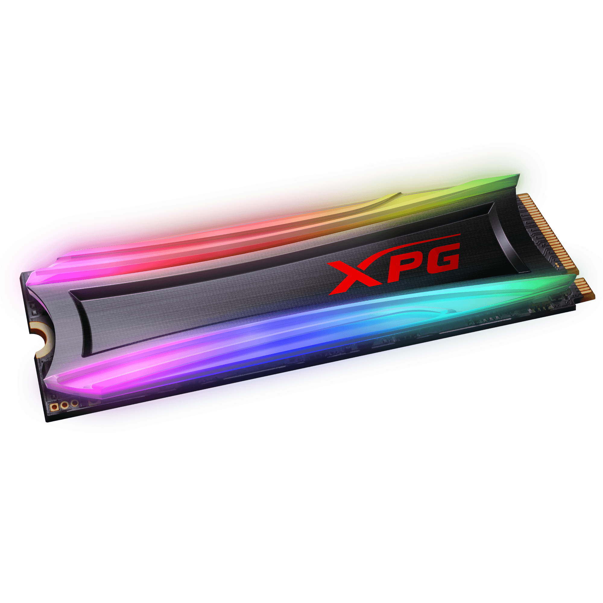 Disco Ssd 256gb M.2 2280 Spectrix Xpg S40 Rgb Adata | HYPERGAMING