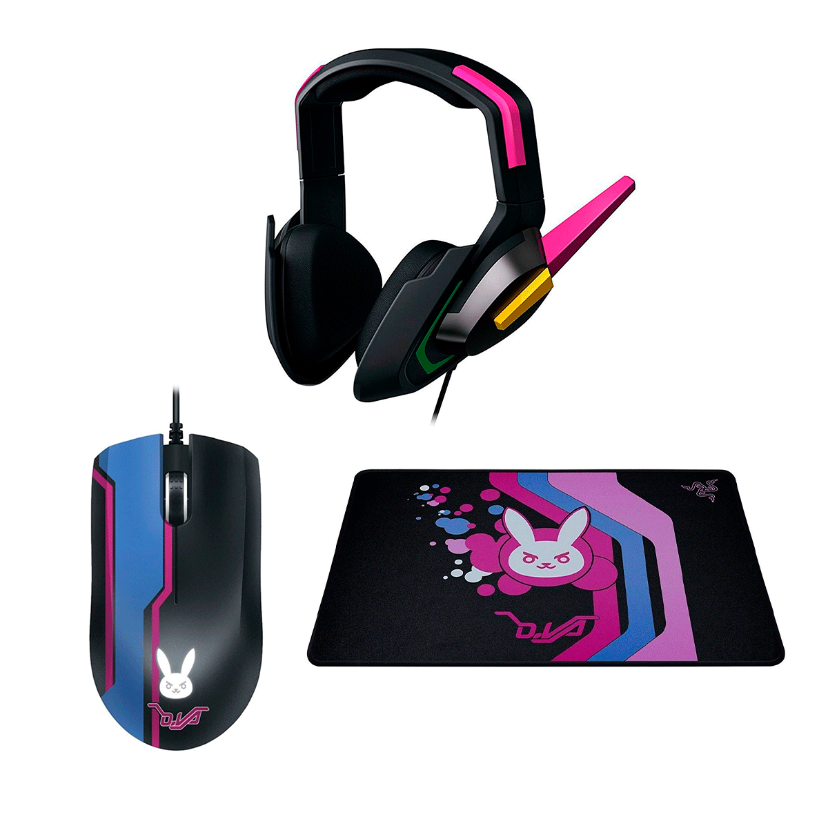 Kit Mouse Abyssus Elite - Pad Speed M - Auricular Meka Dva Razer ...