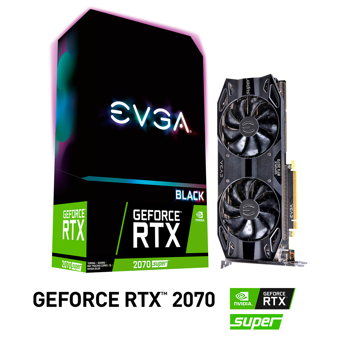 Placa De Video Evga Nvidia Geforce Rtx 2070 Super 8gb Gddr6 Black ... Placa De Video Evga Nvidia Geforce Rtx 2070 Super 8gb Gddr6 Black ...