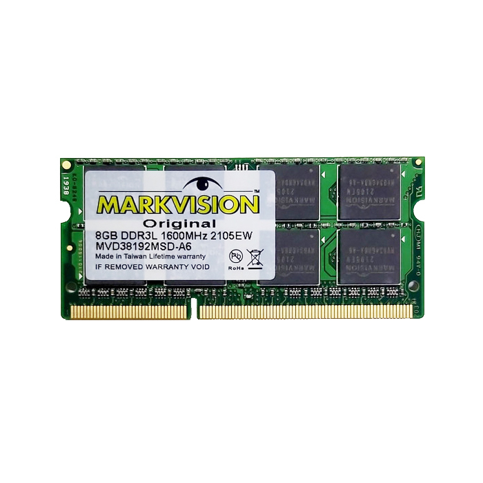Memoria 8gb 1600mhz Ddr3 Sodimm Markvision Bulk | HYPERGAMING