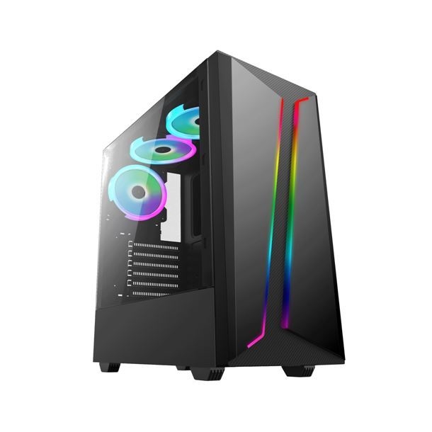 Gabinete Gamer Cm-8801 Rgb Tg Cromax | HYPERGAMING